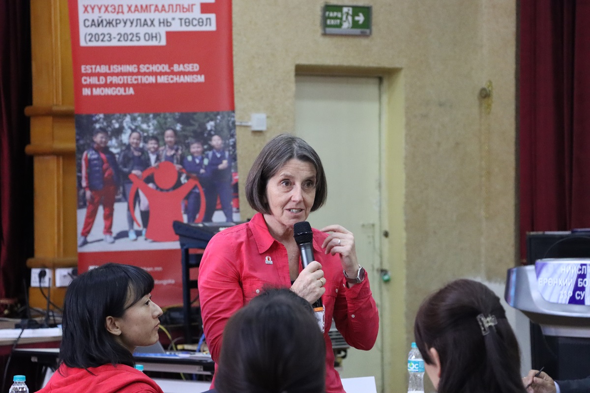 Funders visit ongoing “Establishing School-Based Child Protection ...